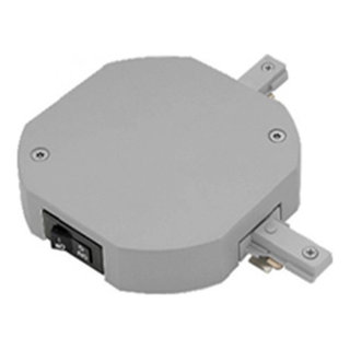 WAC H Track 1-1-5 Right L-Connector Current Limiter, Nickel - Track ...
