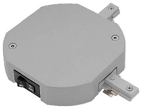 WAC H Track 1-1-5 Right L-Connector Current Limiter, Nickel - Track ...