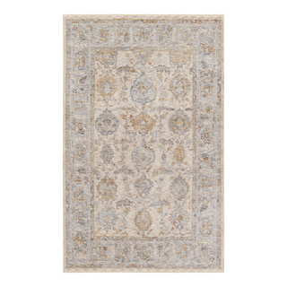 Jaipur Living Anola Medallion Gray/ Beige Area Rug, 5'X8' - Traditional ...