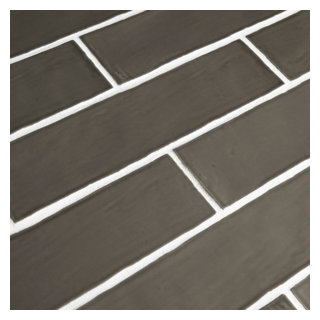 Chester Ceramic Wall Tile, Grafito, Sample - Contemporary - Wall And ...