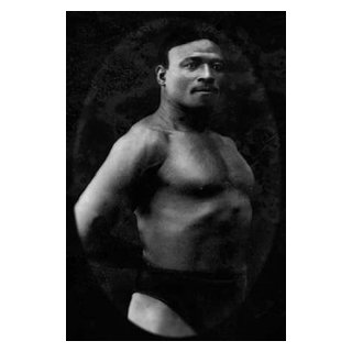 Bodybuilders Shadowed Torso Print, 12 x 18 - Traditional - Prints And ...