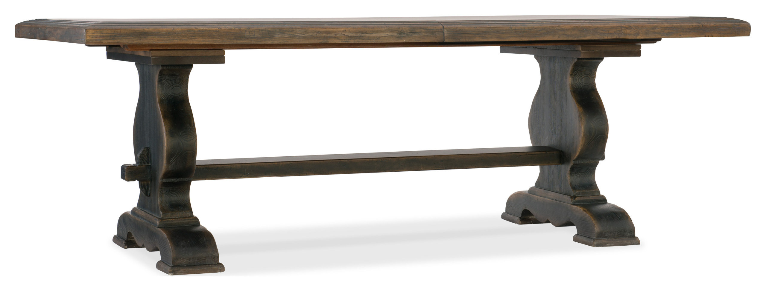 Bandera 86" Table With 2-18" Leaves - Traditional - Dining Tables - by ...