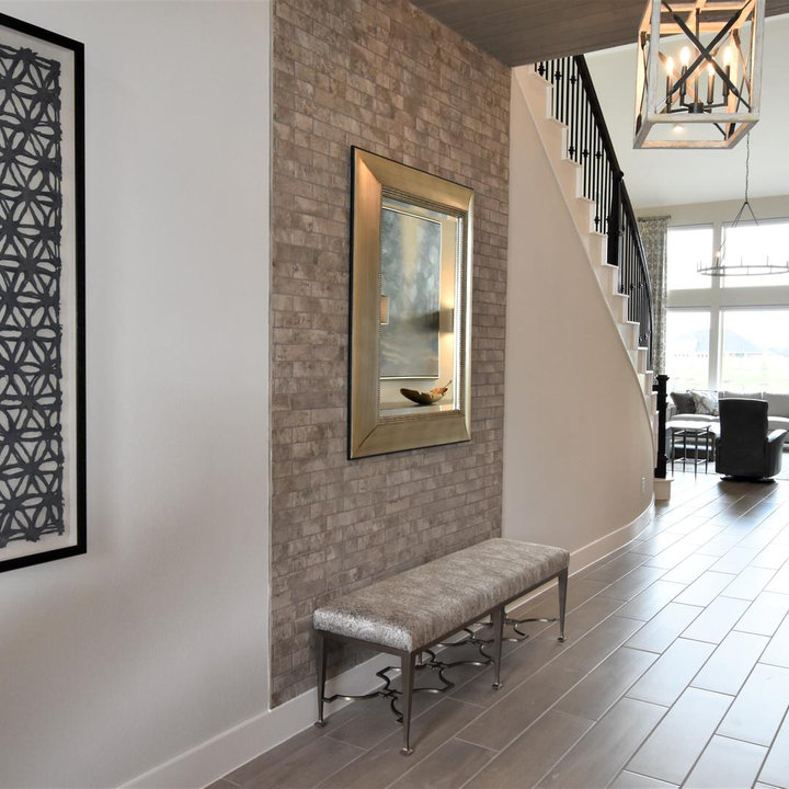 75 Brick Wall Entryway Ideas You'll Love - May, 2026 | Houzz