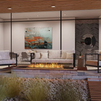 EcoSmart™ Flex 104BN Bench Fireplace Insert - Wall-Mounted Ethanol Fire - Transitional - Indoor ...