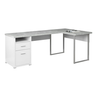 Left or Right Facing Computer Desk - Contemporary - Desks And Hutches ...