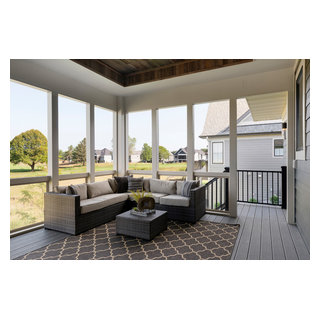 Rustic Rambler - Rustic - Minneapolis - by Custom One Homes | Houzz