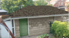 "Rustic Copper" painted aluminum gutters/downspouts