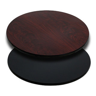 24" Round Table Top With Reversible Laminate Top - Contemporary - Table ...