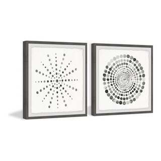 Dotted Portal Diptych, 32x32 - Contemporary - Prints And Posters - by ...
