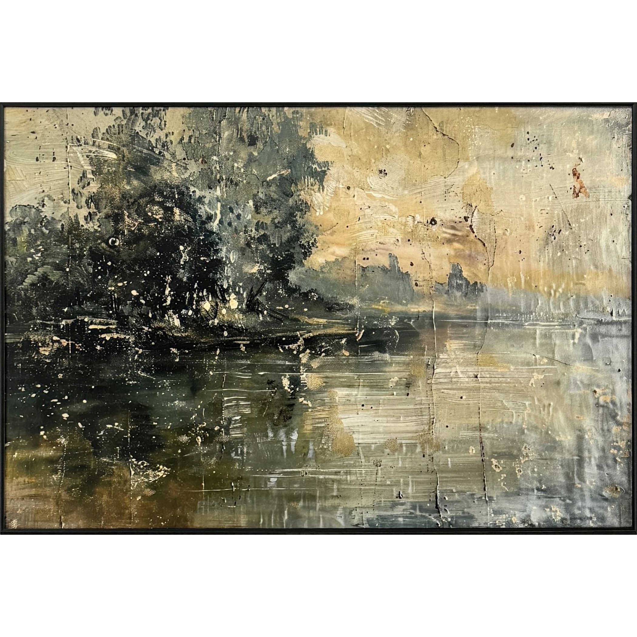 Vintage Trees Framed Art - Contemporary - Prints And Posters - by ...