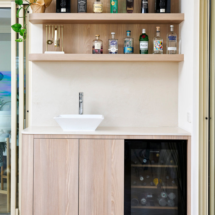 75 Beautiful Single-wall Home Bar Ideas & Designs - February 2026 ...