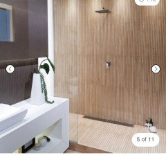Bathroom Shower - ribbed oak tile | Houzz Forum