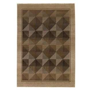 Oriental Weaver Generations 252J1 Beige Rug, 8' Round - Contemporary ...
