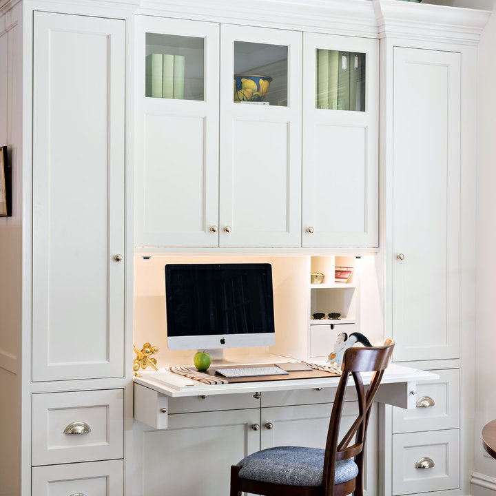 75 Built-In Desk Home Office Ideas You'll Love - May, 2026 | Houzz