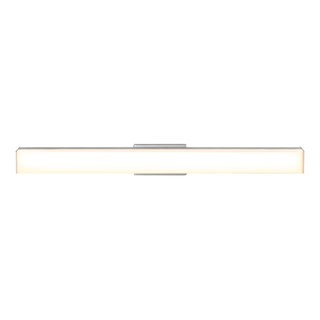 Procyon 24" ETL Certified Integrated LED Bathroom Fixture, Silver ...