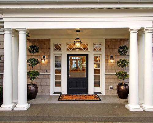 Wide Front Door Home Design Ideas, Renovations & Photos