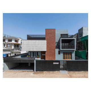 House of 9 Cubes - Contemporary - Exterior - Ahmedabad - by Ignitus ...