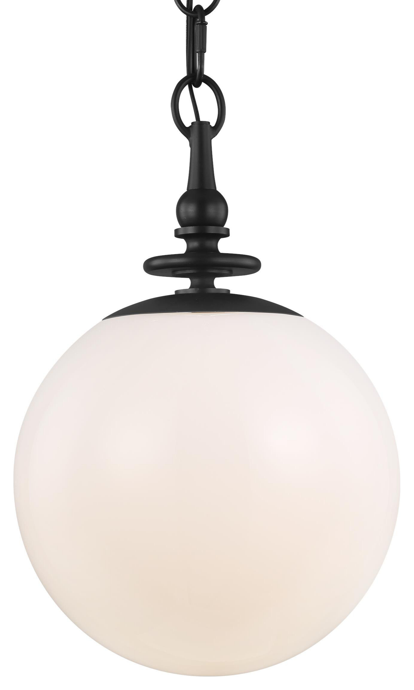 Capri Medium Pendant, Aged Iron - Contemporary - Pendant Lighting - by ...