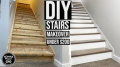 How do I finish stair do stringers