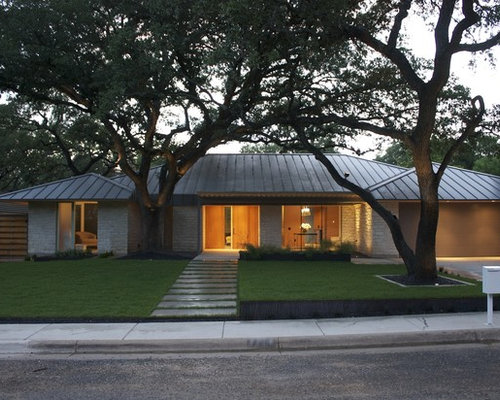 Metal Hip Roof Home Design Ideas, Renovations & Photos