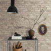 Limewashed Weathered Brick Bone Brick Wallpaper, Bolt - Farmhouse ...