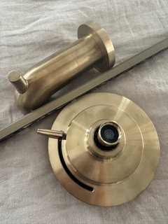 Schluter to match deltas champagne bronze!