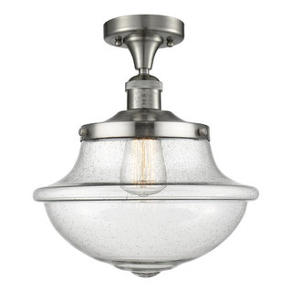 Oxford Semi-Flush Mount - Industrial - Flush-mount Ceiling Lighting ...