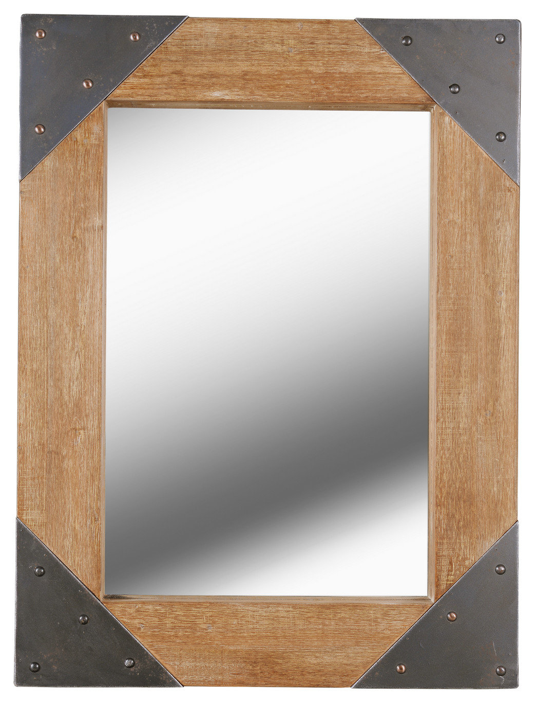 Kenroy 60217WDG Wall Mirror, Brace - Farmhouse - Wall Mirrors - by ...