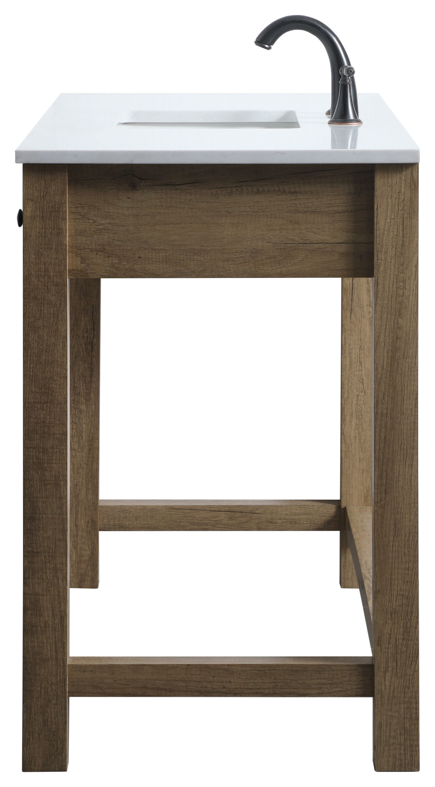 36" ADA Compliant Bathroom Vanity, 48" - Farmhouse - Bathroom Vanities ...