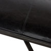 Darrow Bench, Sonoma Black - Industrial - Upholstered Benches - by Four ...