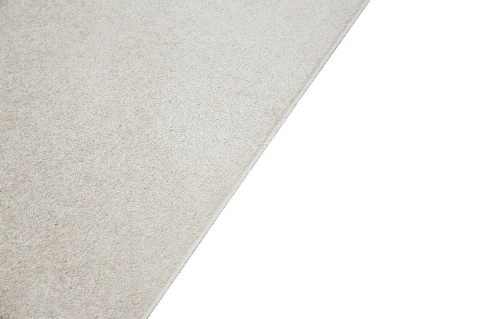 Furnish My Place Off White Solid Color Rug Made In Usa, 4' x 10' Oval ...