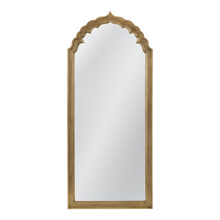 Tusk Wall Mirror - Brass Clad - Mediterranean - Wall Mirrors - by ...