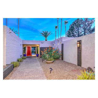 Phoenix Redesign for Staging - Midcentury - Entry - Phoenix - by Karen ...