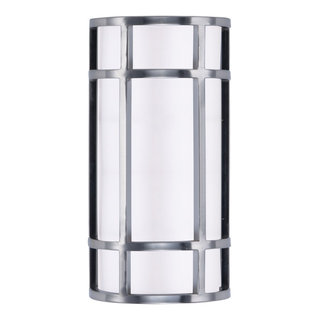 Maxim Moon Ray 12" LED Outdoor Wall Sconce 55571WTSN - Satin Nickel ...