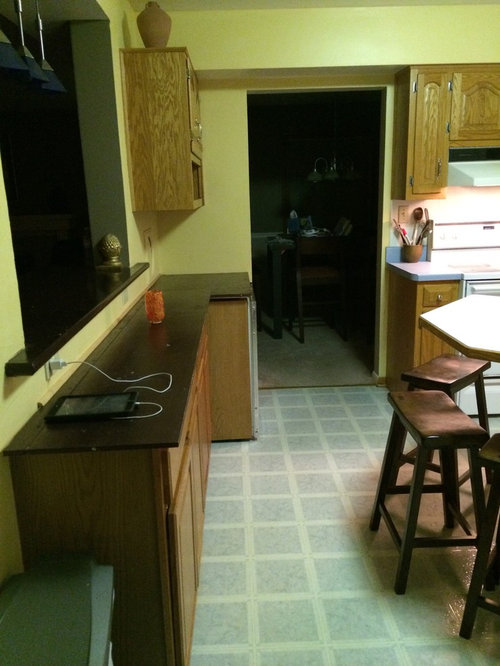 Ugliest kitchen ever!