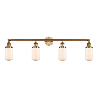 INNOVATIONS LIGHTING 215-BB-G311 Dover 4 Light Bath Vanity Light ...