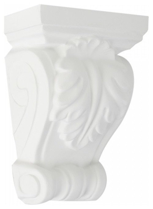 Renovators Supply Wall Primed White Urethane Corbel Vintage Fireplace ...