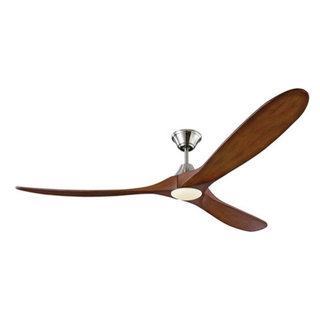 3MAVR70 Maverick Max 70" Ceiling Fan, Aged Pewter - Transitional ...