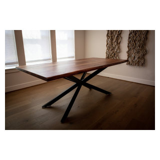 Pecan Dining Table - Modern - Dining Room - Austin - by Urban Tree ...