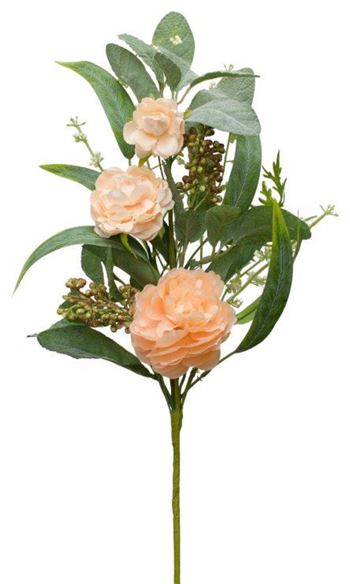 Floral Pick, Set of 2, 18.25"H Polyester - Artificial Flower ...