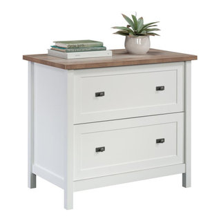 Cottage Road Lateral File Cabinet Wh, 10' Round - Contemporary - Filing ...