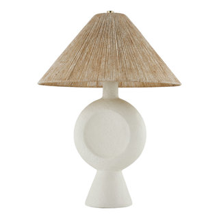Dabito x Mitzi Centella 24.25" Table Lamp Aged Brass/White Plaster, 18 ...