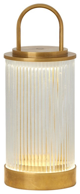Visual Comfort Modern Sean Lavin Tawa 1-Light Table Lamp, Brass - Table ...