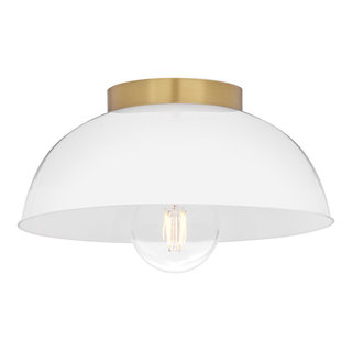 Lark Stu Foyer Light, 11.0" - Transitional - Flush-mount Ceiling ...