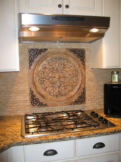 Ideas on what to hang above cooktop?