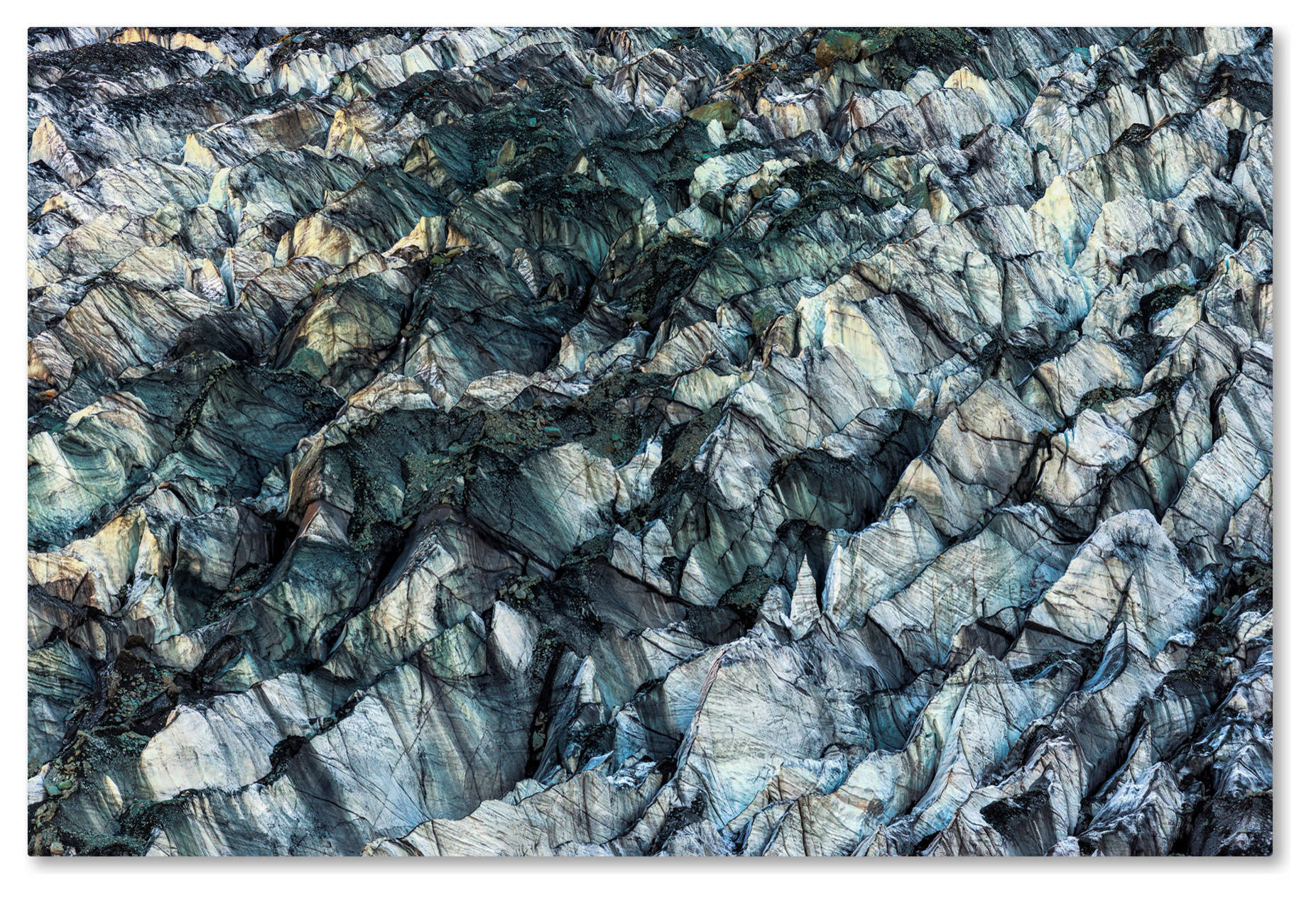 Kowit Lee 'Ice Texture In Hopper Glacier' Canvas Art, 30x47 ...