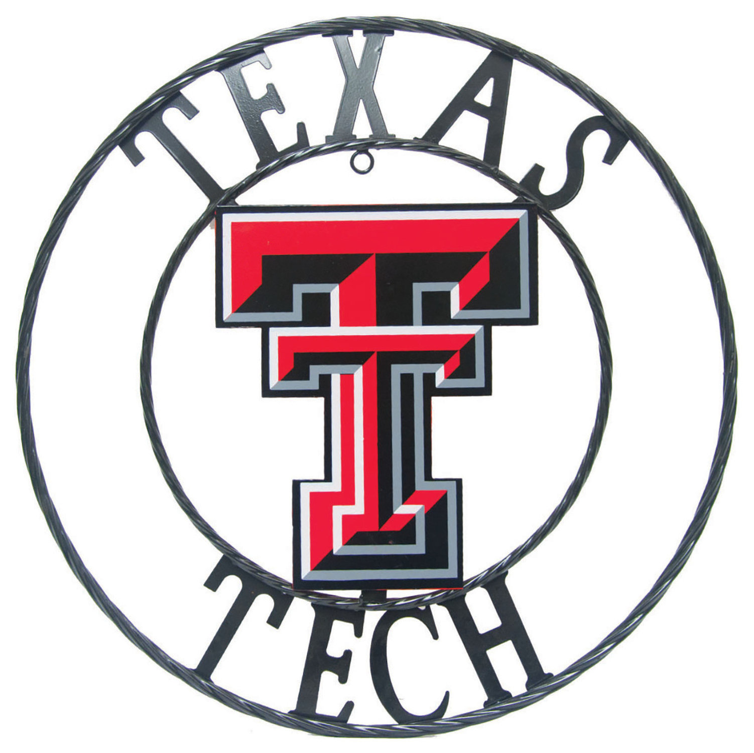 Texas Tech Red Raiders Wrought Iron Wall Decor, 18" - Contemporary ...