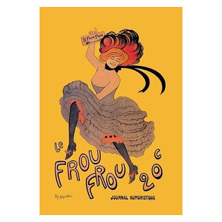 Le Frou Frou, 12" x 18" - Traditional - Prints And Posters - by ...