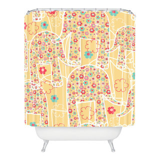 Ali Benyon Ello Ellie Shower Curtain, Standard: 69"x72" - Contemporary ...