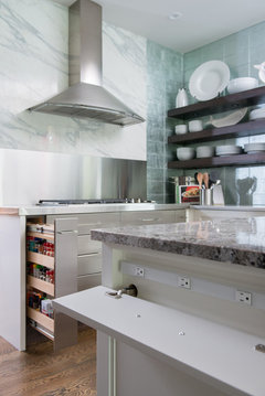 Electrical outlets under windows in kitchen?